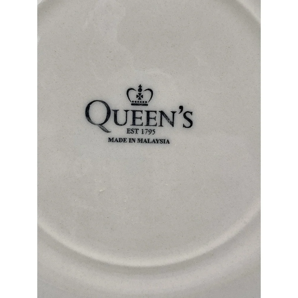 Dining | Queens Churchill Red Rooster Salad Plate Toile Neiman Marcus 8 ...